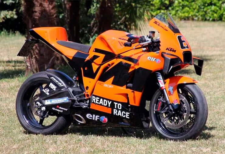 Petrucci Enthusiast Constructs Personal Replica of KTM's MotoGP Bike ...